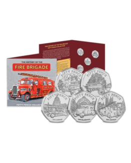 2024 History of the Fire Brigade BU 50p Set - UkCoinHunt